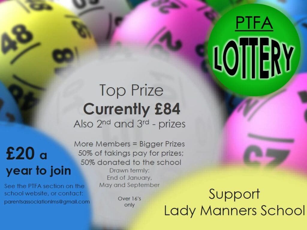 PTFA Lottery - Lady Manners School
