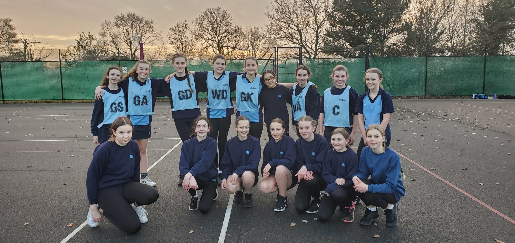 U12 and 13 Netball - Lady Manners School
